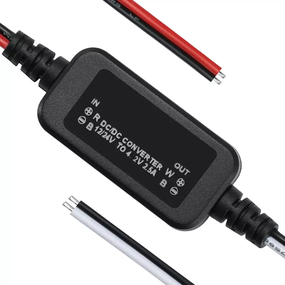 DC 12V/24V to 4.2V Voltage Converter DC 8-30V to 4.2V 2.5A/3A 12.6W ...