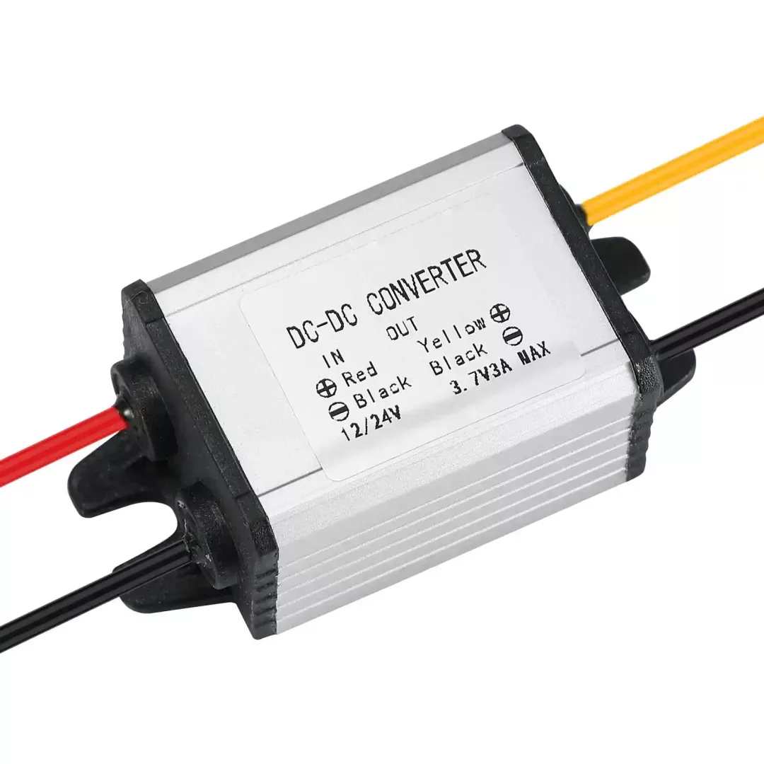 Voltage Converter DC 12V/24V to DC 3.7V 3A Power Converter DC 8-30V to ...