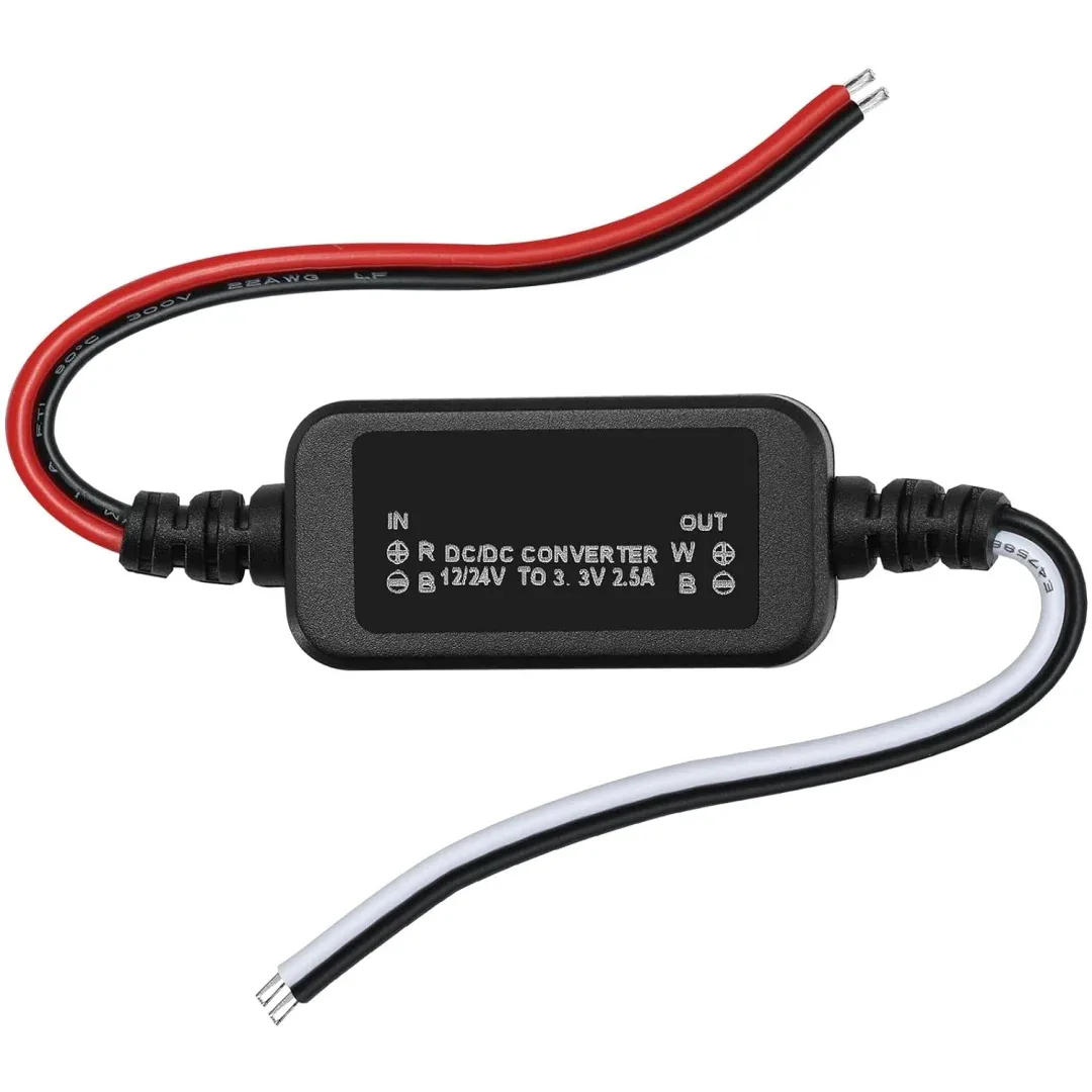 DC 12V/24V to 3.3V Voltage Converter DC 8-30V to 3.3V 2.5A/3A 9.9W MAX ...